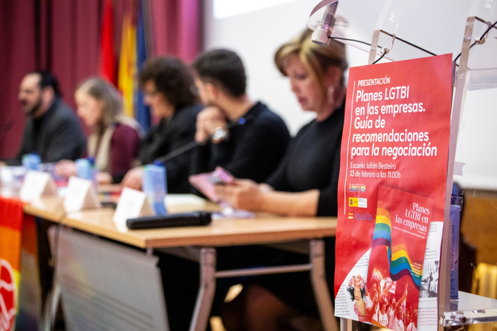 UGT | UGT presenta la guía de recomendaciones para la negociación de los planes LGTBI en las ...